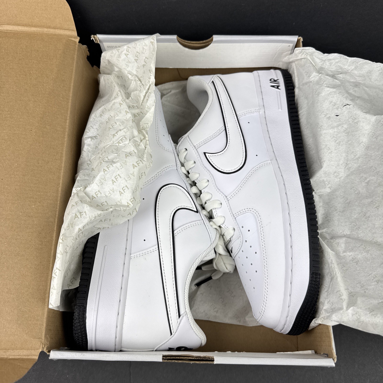 Nike Air Force 1 '07 Low Shoes 'White/Black' (DV0788-103) Sz 11 | eBay
