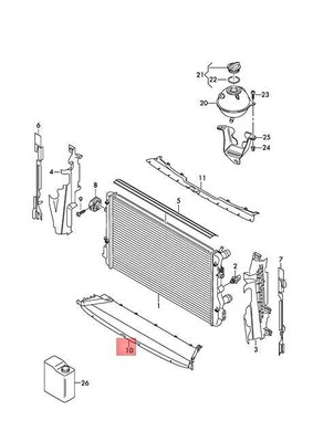 Genuine VW Tiguan AD1 BT1 Cover 5NA121341B | eBay