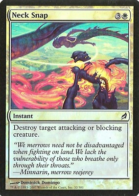 MTG - Lorwyn - Neck Snap - 2X - Foil - NM | eBay