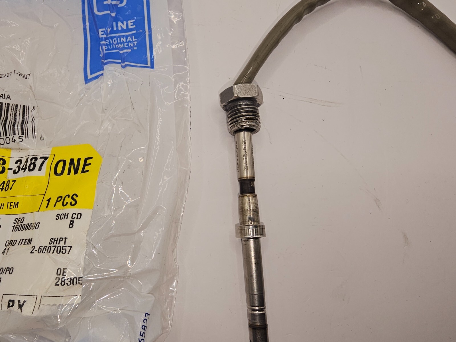 Genuine GM Exhaust Temperature Sensor, Silverado,Sierra,Tahoe,Suburban ...