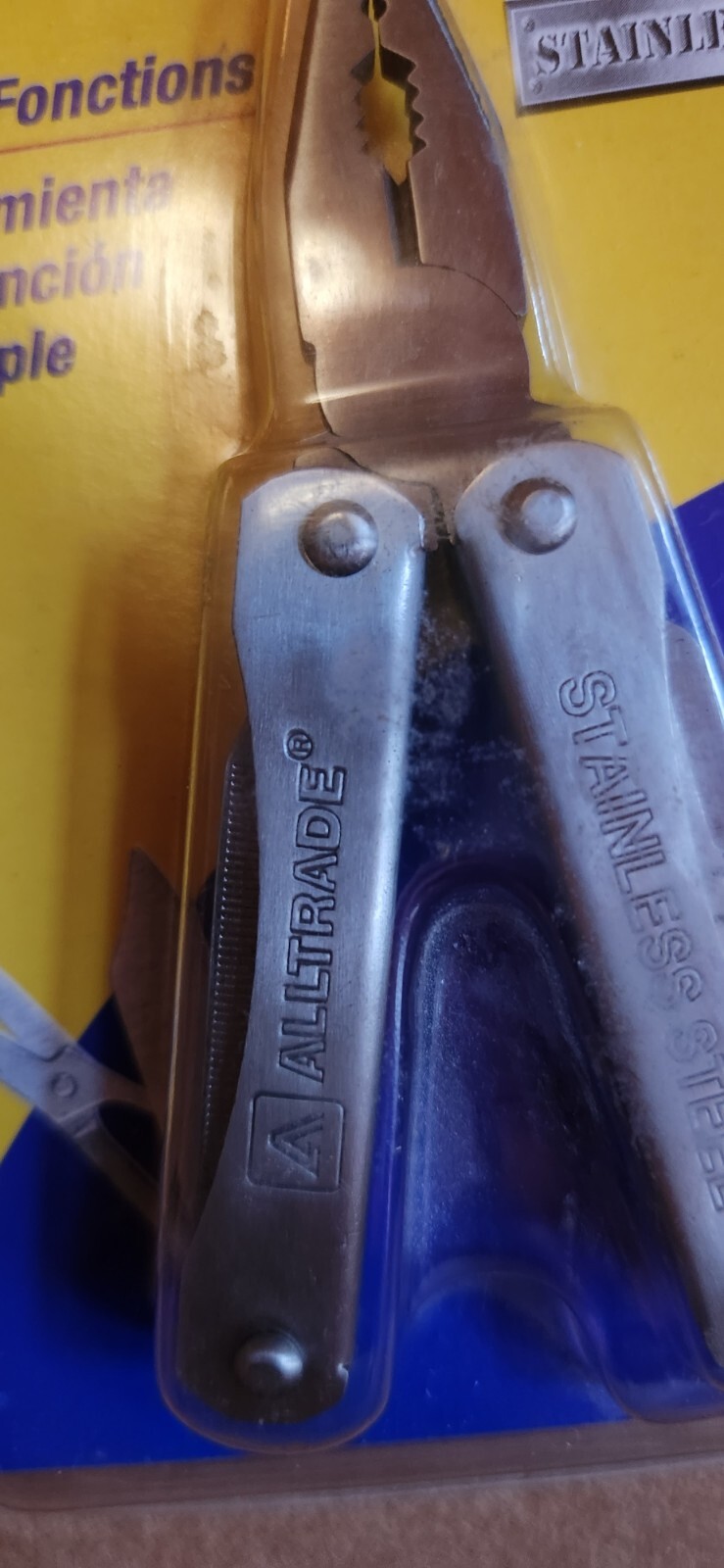 Vintage Alltrade 10 In 1 Multi-Function Tool Knife Pliers 360359 New In ...