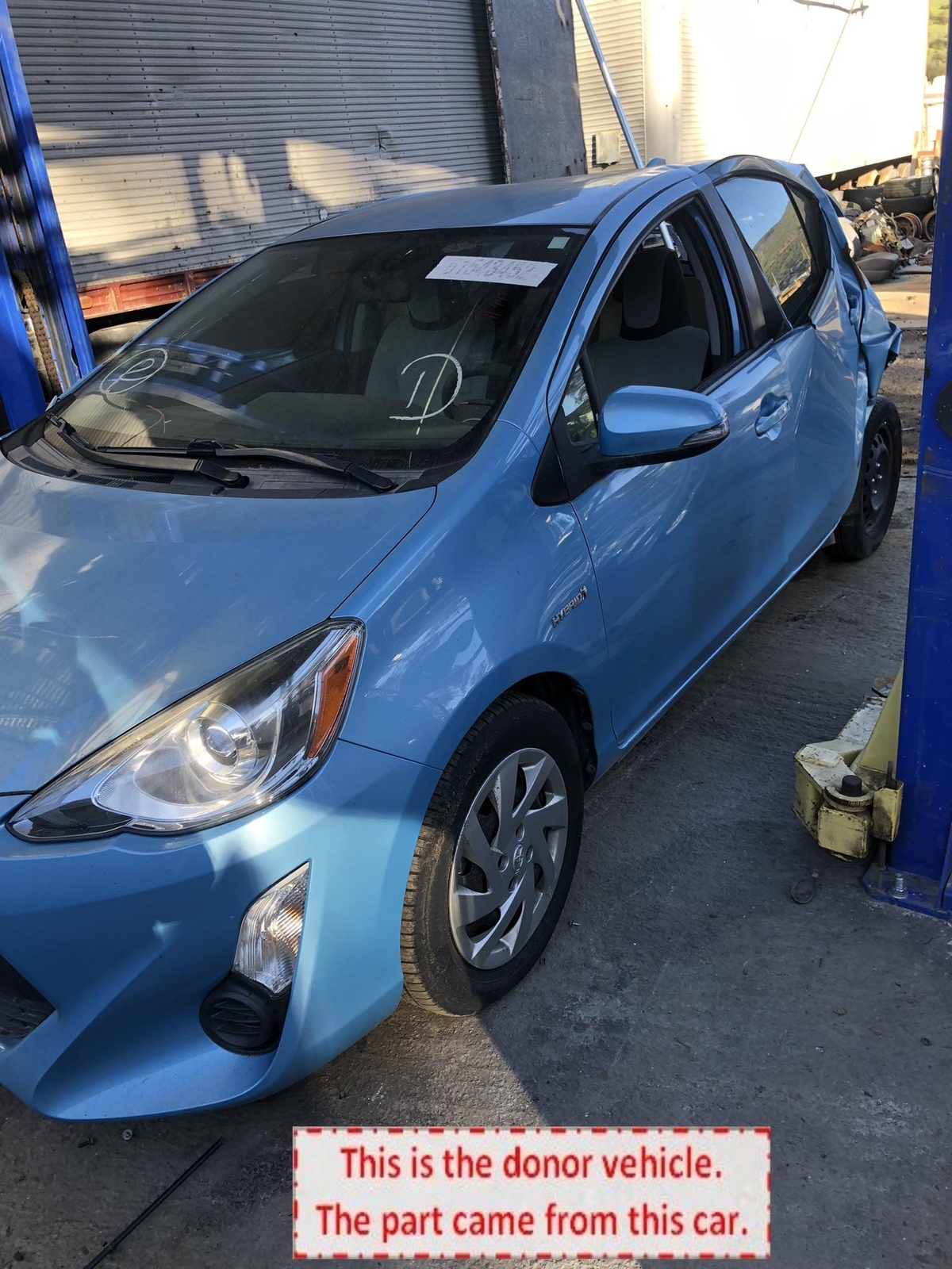 2013-2019 TOYOTA PRIUS C 1.5L Front Suspension Undercarriage ...