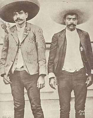 WESTERN Portrait ZAPATA BROTHERS Revolutionaries VINTAGE Photo Print ...