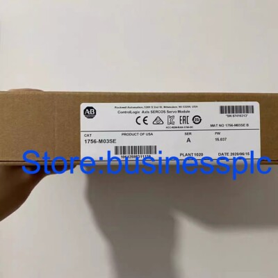 New Factory Sealed AB 1756-M03SE / A ControlLogix 3 Axis SERCOS ...