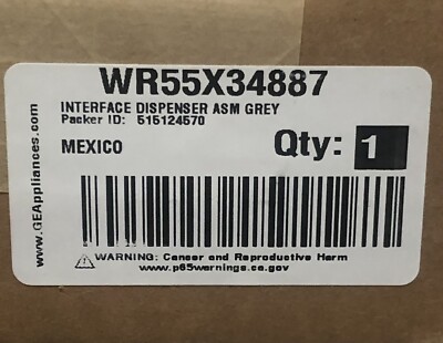 Genuine Brand New Oem WR55X34887 Interface | eBay