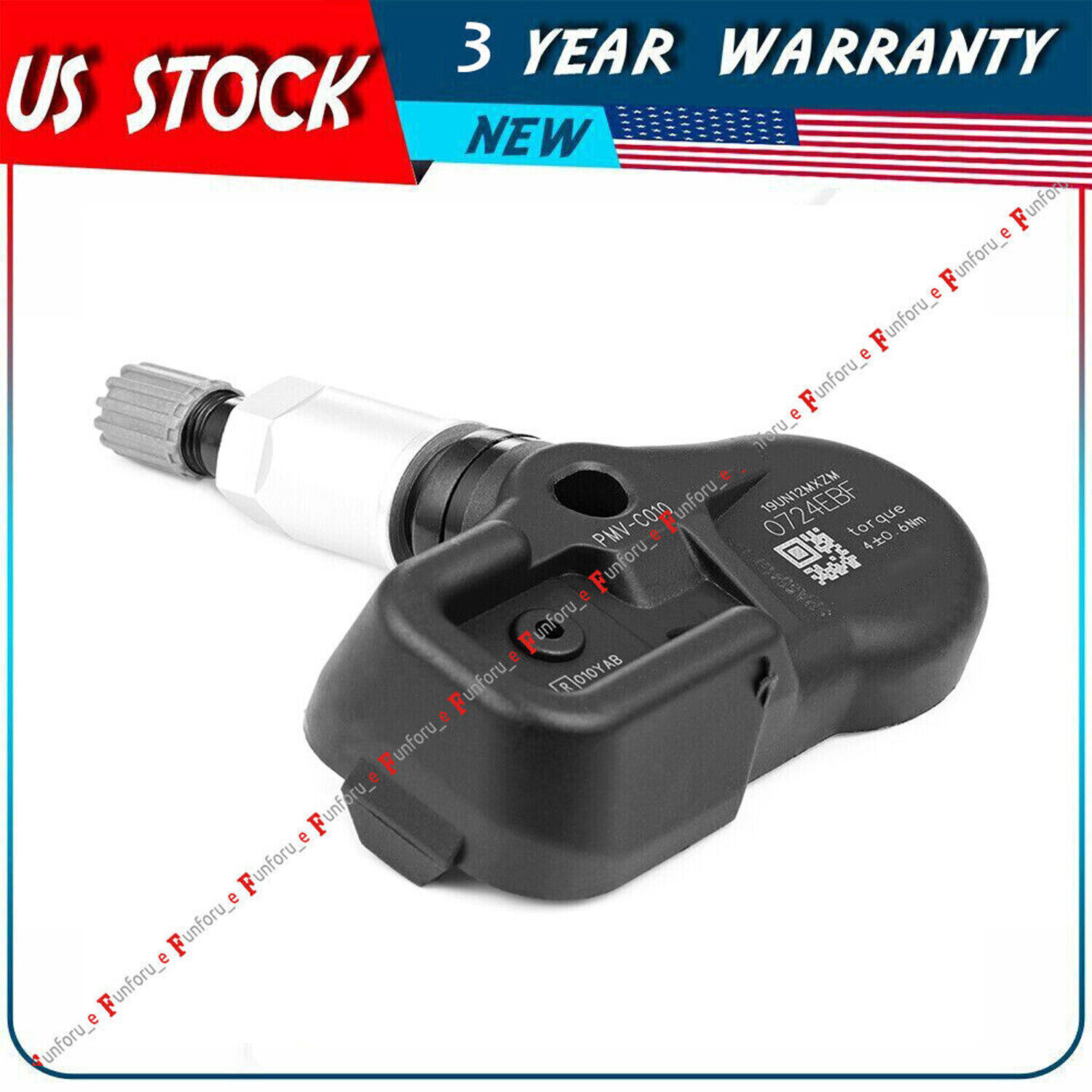 1X OEM 4260706020 TPMS Tire Pressure Monitoring Sensor PMV-C010 Lexus ...