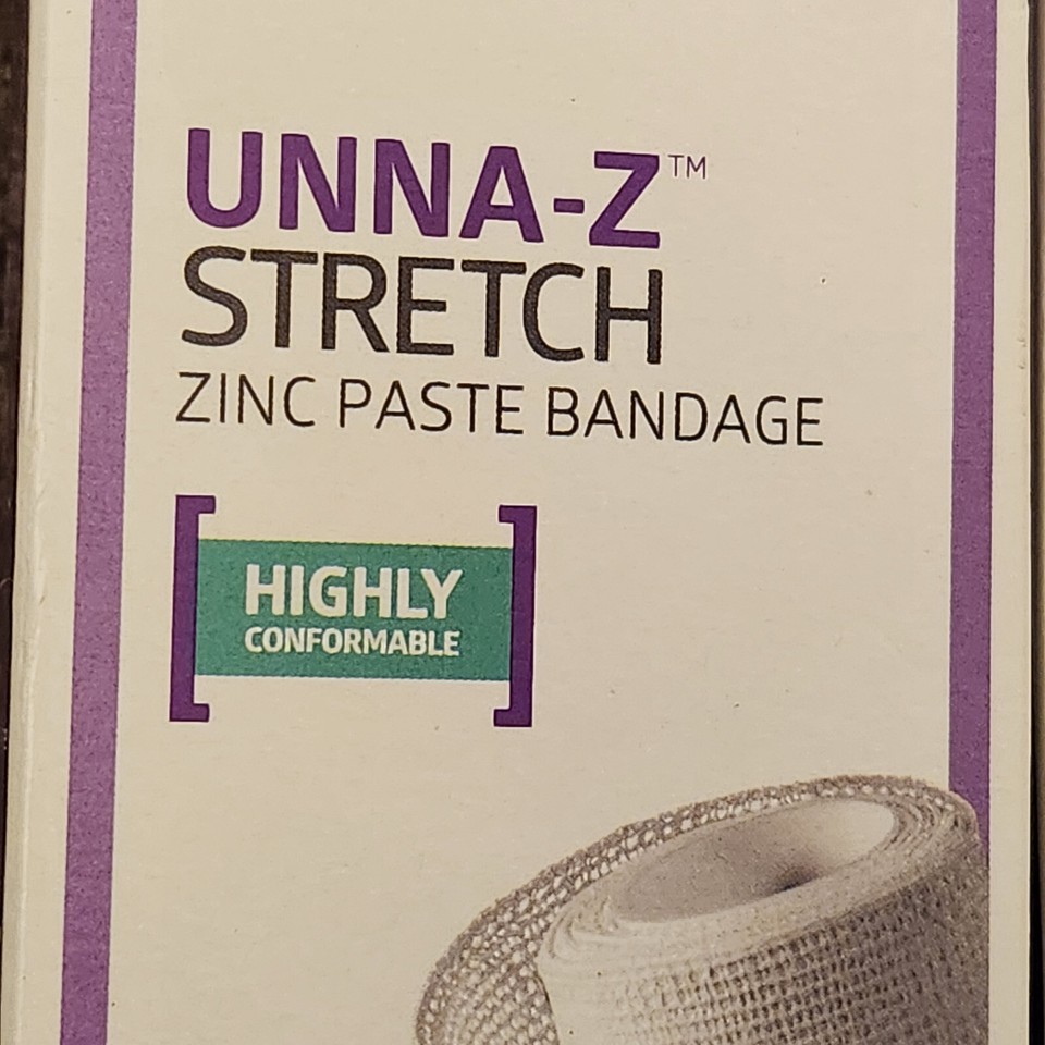 Medline UNNA-Z Stretch Zinc Paste Bandage 4x10 roll Ex: 2027 - Lot Of 5 ...