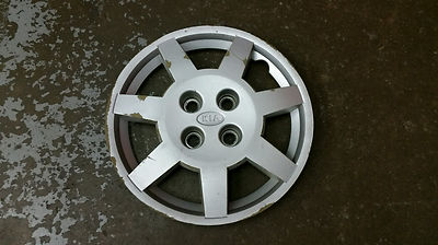 Kia OEM 2000-2004 Spectra 14" Plastic Bolt On Hub Cap Wheel Cover OK2DJ ...