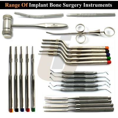 Implant Sinus Lift Osteotome Bone Grafting Syringe Elevator Scraper ...