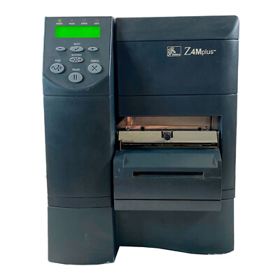 Zebra Z4M Plus Industrial Thermal Transfer Barcode Label Printer with ...