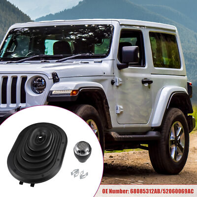 1 Set No.68085312AB Gear Shifter Boot Cover for Jeep Wrangler 2007-2013 ...