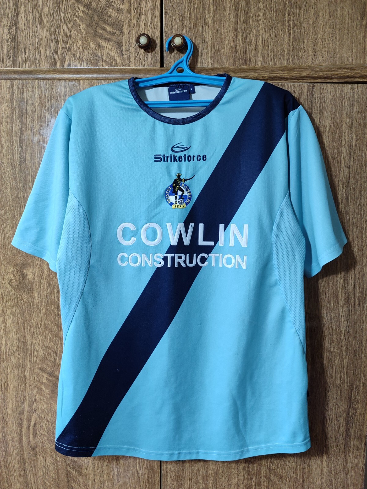 Bristol Rovers FC Strikeforce Football Shirt Away 2004/2005 Jersey Men ...