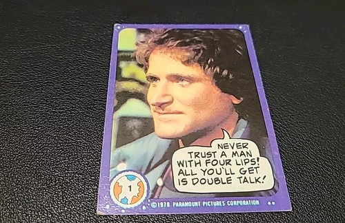 1978 Topps Mork & Mindy Card # 1 | eBay