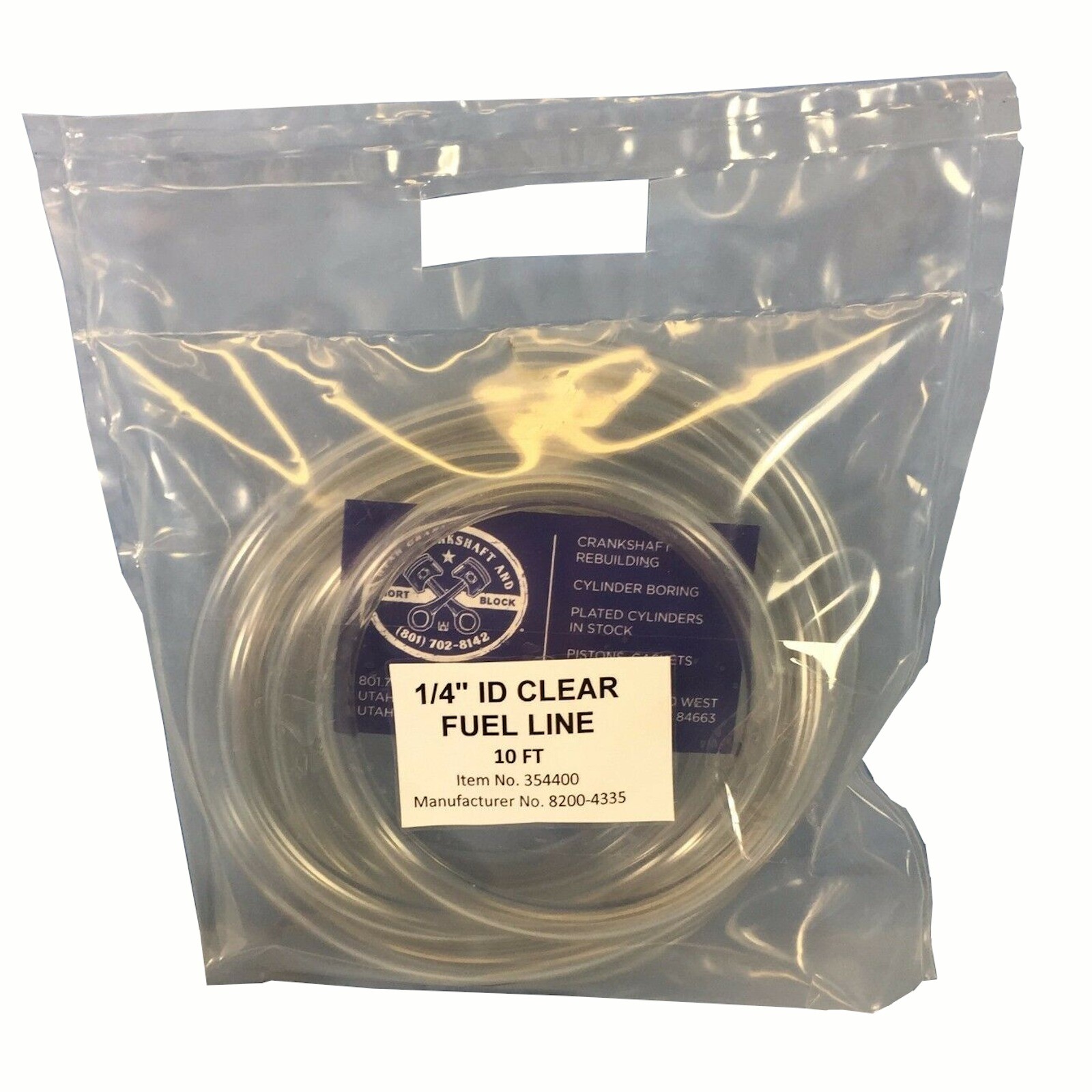 NEW CLEAR FUEL LINE ID 1/4" PRE-CUT to 10 FT POLARIS SKI-DOO ARCTIC CAT ...