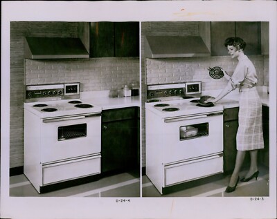 LG857 1960 Original Photo ELECTRIC RANGE Vintage Kitchen Appliances ...