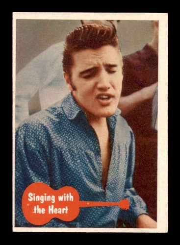 1956 Topps Elvis Presley #8 Singing with the Heart EXMT+ X3273153 | eBay