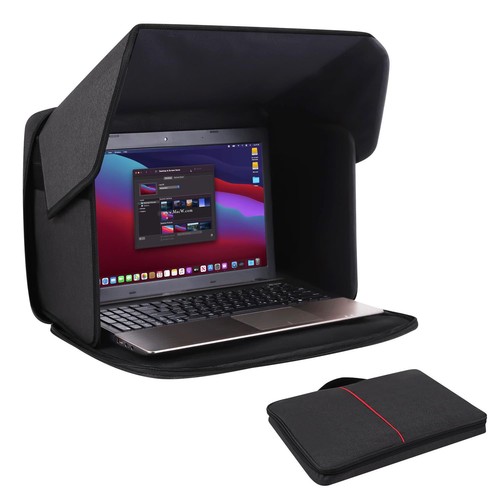 Privacy Protection Foldable Laptop Hood Cover for 12 and 14 Inch Laptop ...