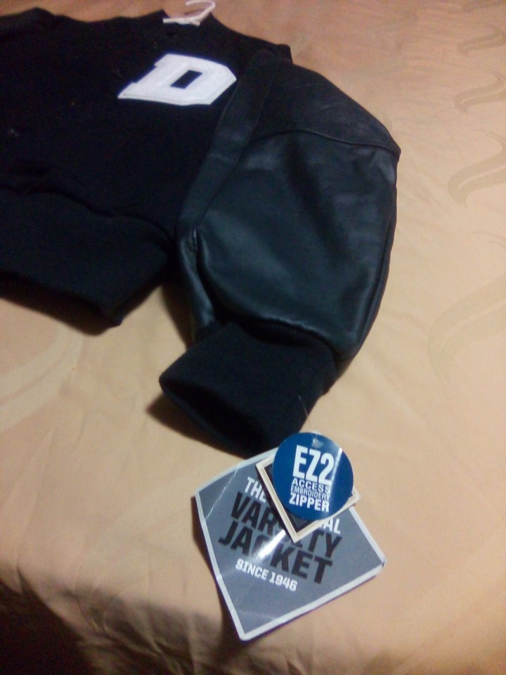 Duke University Varsity Letterman Jacket Made By Holloway Size XL | eBay