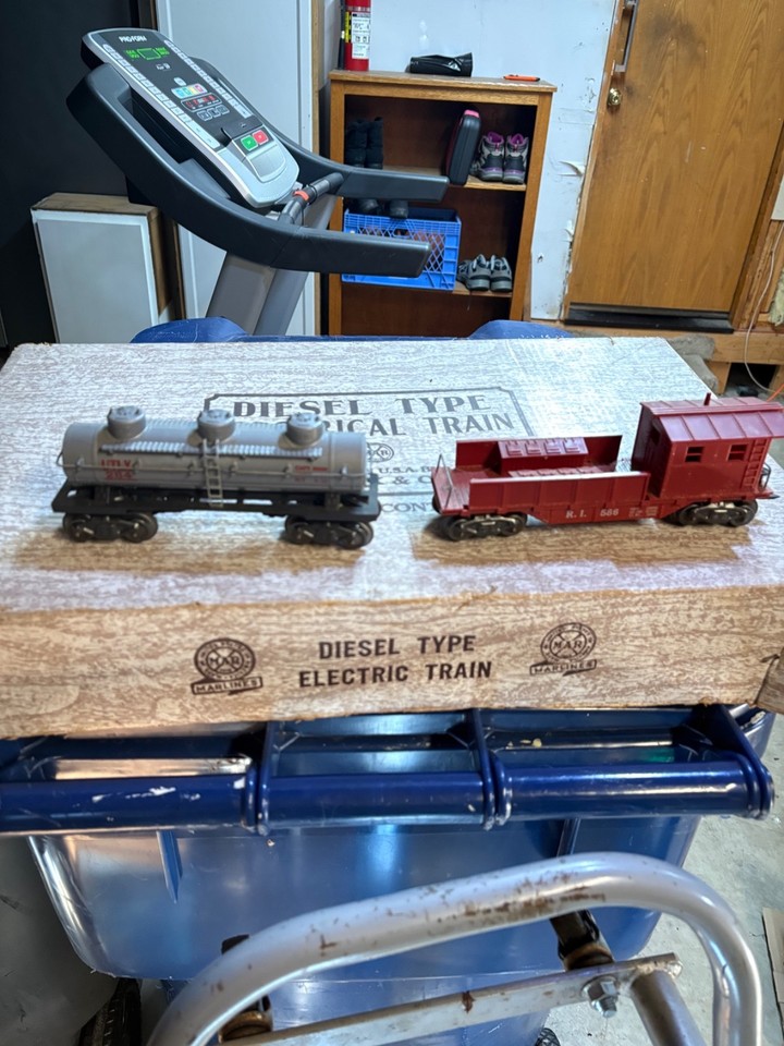 Vintage Louis Marx Train Set | eBay