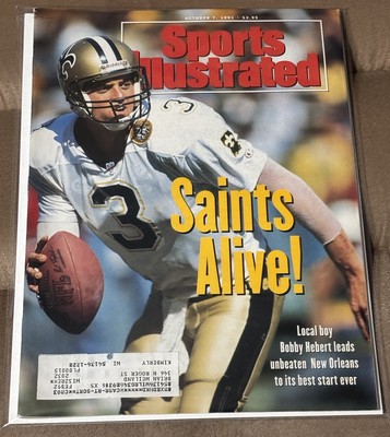 QB Bobby Herbert New Orleans Saints - Sports Illustrated - October 7 ...