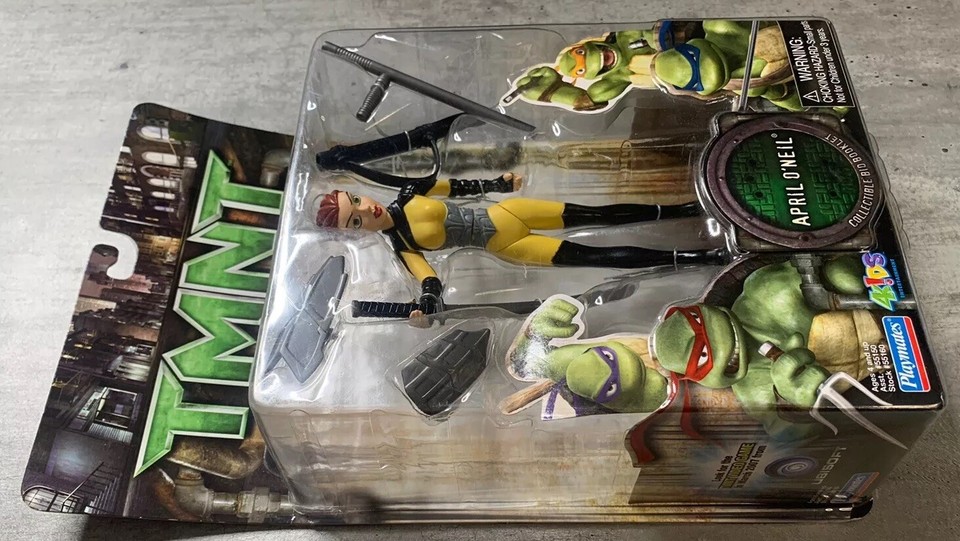 TMNT Teenage Mutant Ninja Turtles Action Figure April O’Neil, Playmates ...