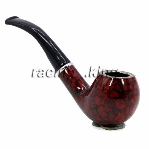 Traditional Curved Durable Smoking Pipe Tobacco Cigar Cigarettes Pipes ...