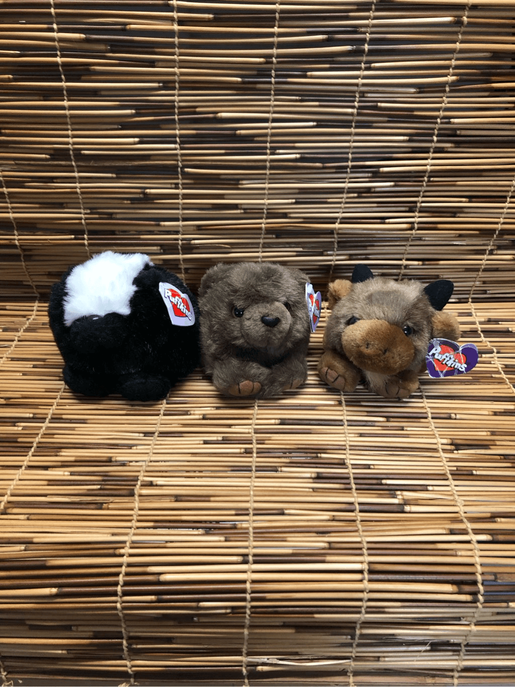 Puffkins Lot of 3 Woodland Animals | eBay