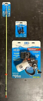 AMS Bowfishing Combo TNT Bowfishing Reel RH Ankor Arrow Tidal Wave Rest ...