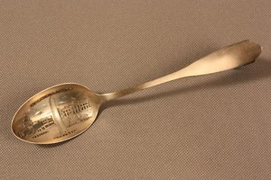 ANTIQUE STERLING SILVER WASHINGTON, DC COMMEMORATIVE SPOON BY WEIDLICH ...