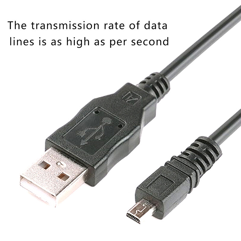 USB Data Cable Camera Data Pictures Video Sync Transfer Cables 8pin ...