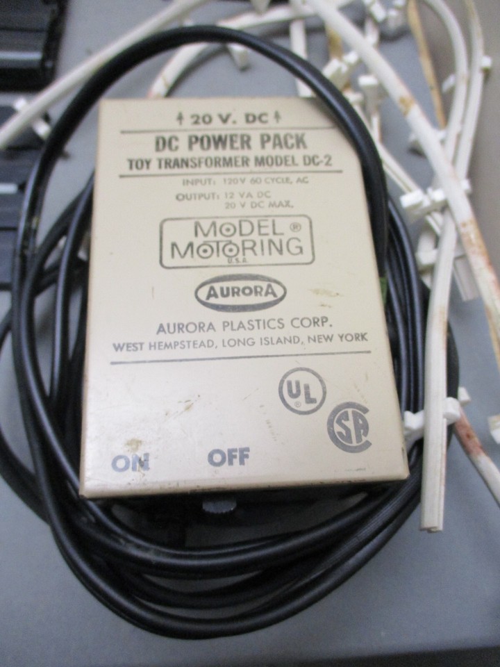 Vintage Lot Aurora Model Motoring HO Scale Track Set 1960s Banked ...