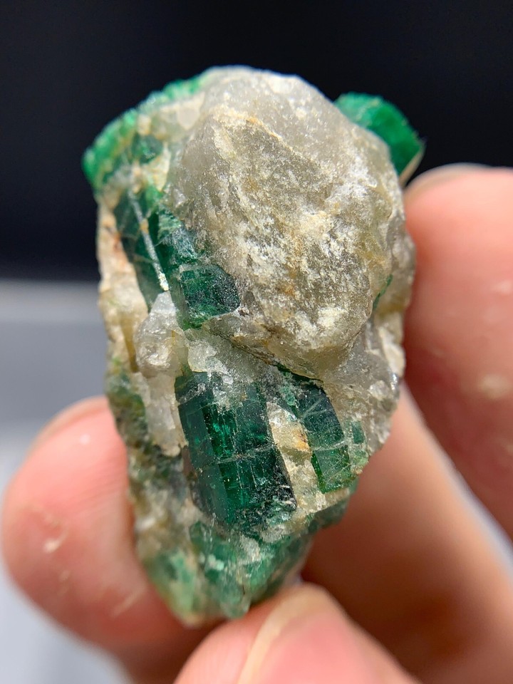 17GM | Collector Grade Emerald Crystal Bunch in Matrix Specimen | Swat ...