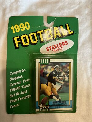 1990 Topps PITTSBURGH STEELERS Complete Team Set 20 cards WOODSON,LIPPS ...
