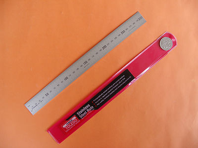 RULER STEEL RULE 12" / 300mm TOLEDO MADE IN JAPAN to J.I.S. B7516 ...