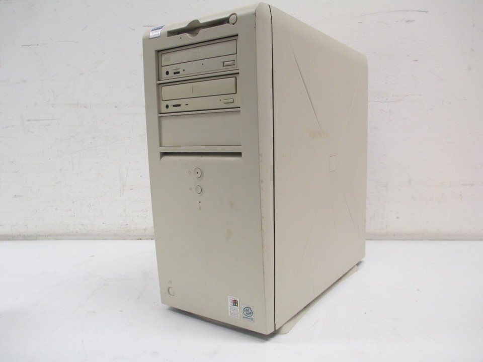 Dell Optiplex GX110 Intel Pentium III 667MHZ 256MB RAM Desktop Computer ...