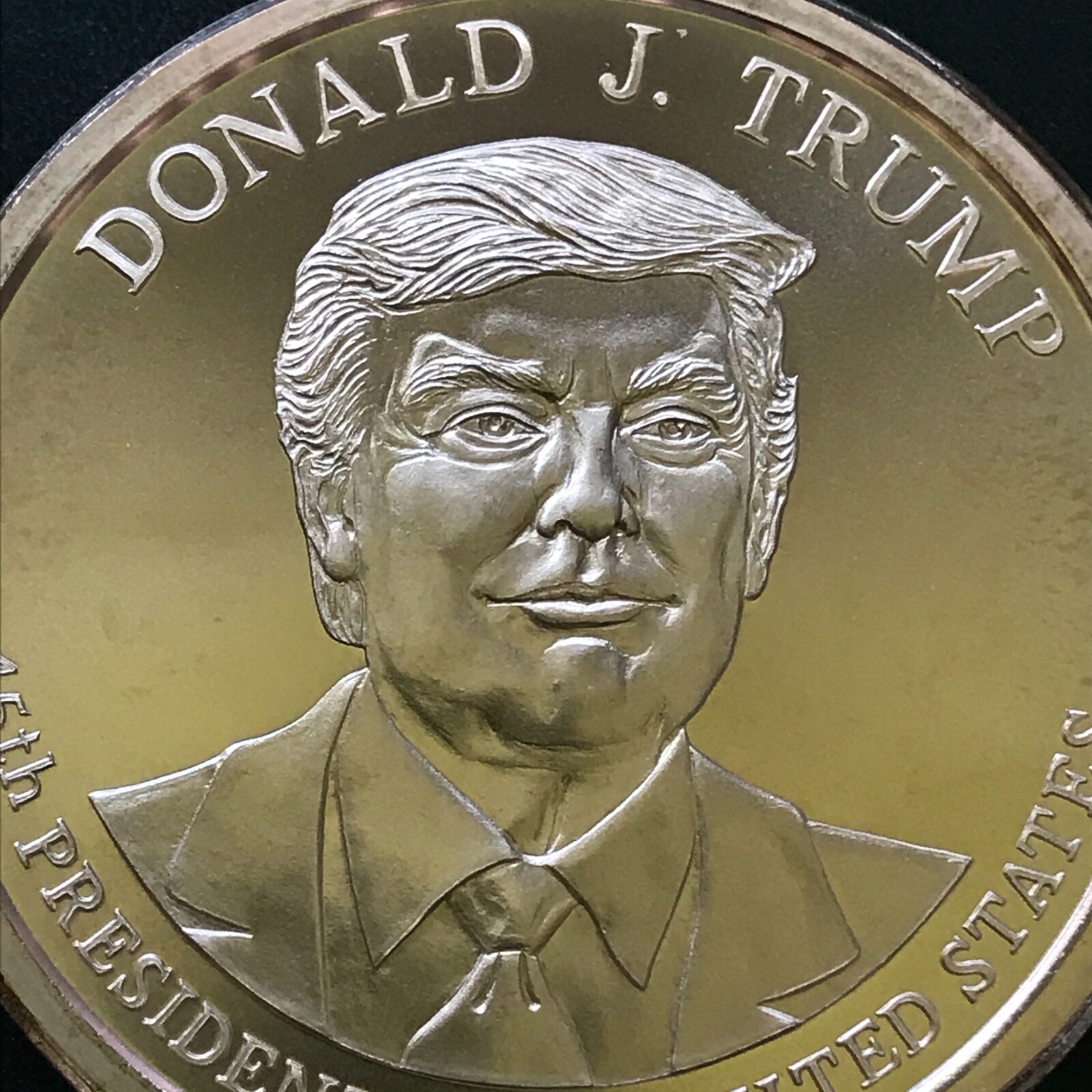 Donald Trump 2020 2 oz 999 47mm Copper BU Coin 45th President ...