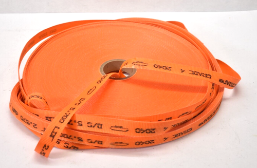 GatorSTRAP Woven Polyester Strapping Orange 1-1/4" W x 600' L 4 Coil ...