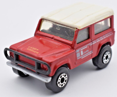 Matchbox Superfast Land Rover 90 Ninety red. Thailand baseplate. MBX | eBay