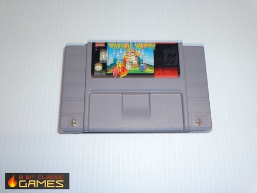 Wario's Woods - GAME ONLY - SUPER NINTENDO SNES 718a | eBay