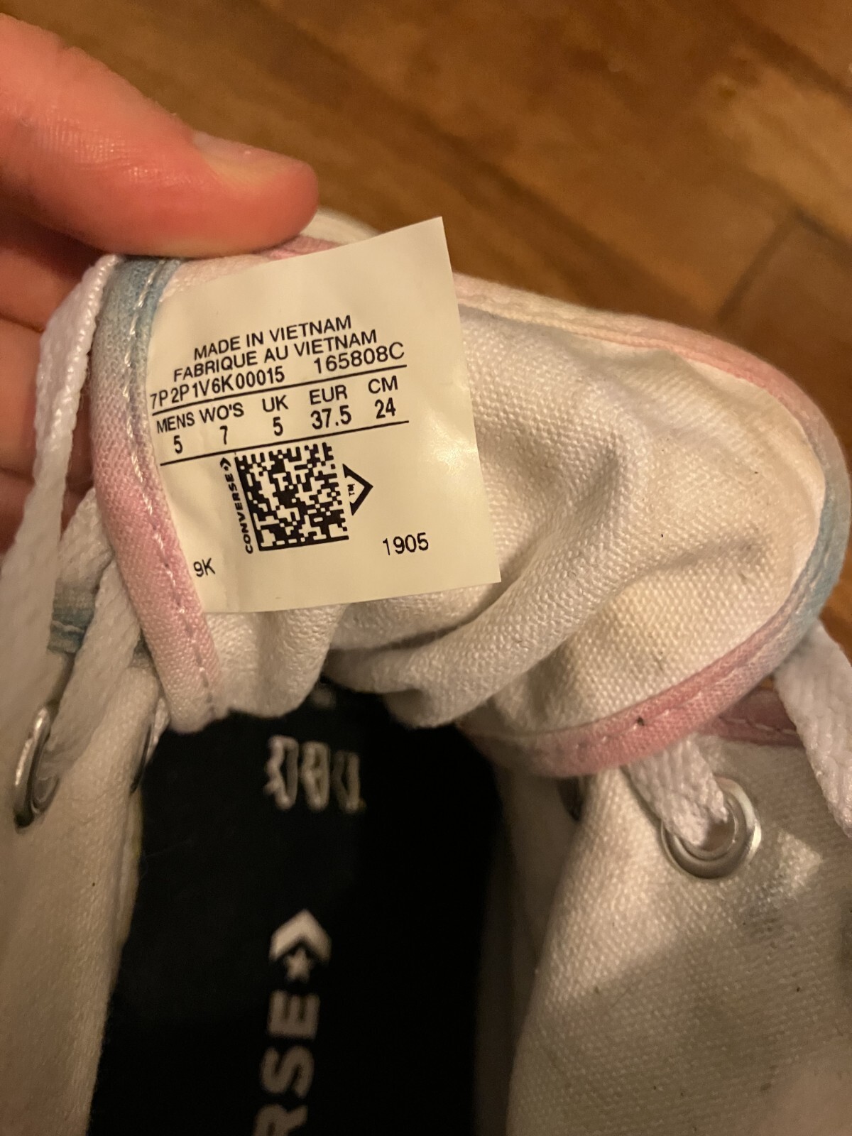 Custom Transgender Pride Converse Chuck Taylor All St… - Gem