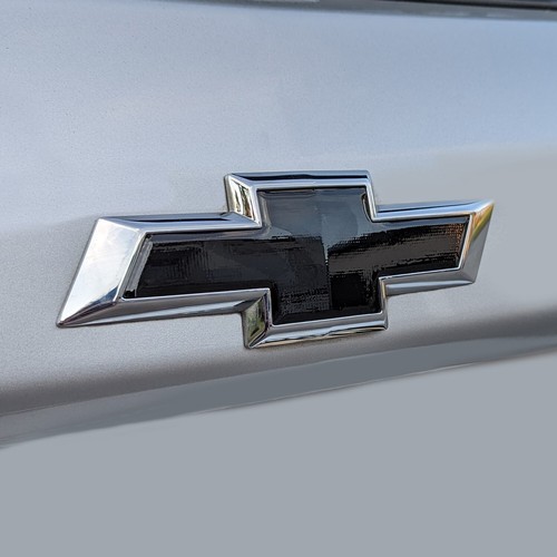 For 2022 Chevy Colorado Front Emblem Decal Vinyl Insert Overlay Gloss ...