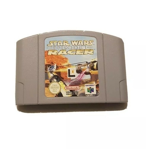 Star Wars Episode 1 Racer Nintendo 64 Vintage Lucas Arts N64 (NUS-EUR-1 ...
