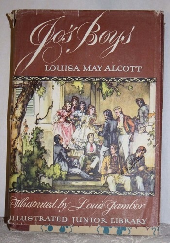 1949 Louisa May Alcott JO'S BOYS Grosset & Dunlap Illus. Louis Jambor HC & DJ | eBay