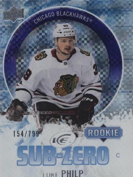 2023-24 Upper Deck Ice - Sub Zero Rookies Luke Philp #SZ-55 /799 (RC ...