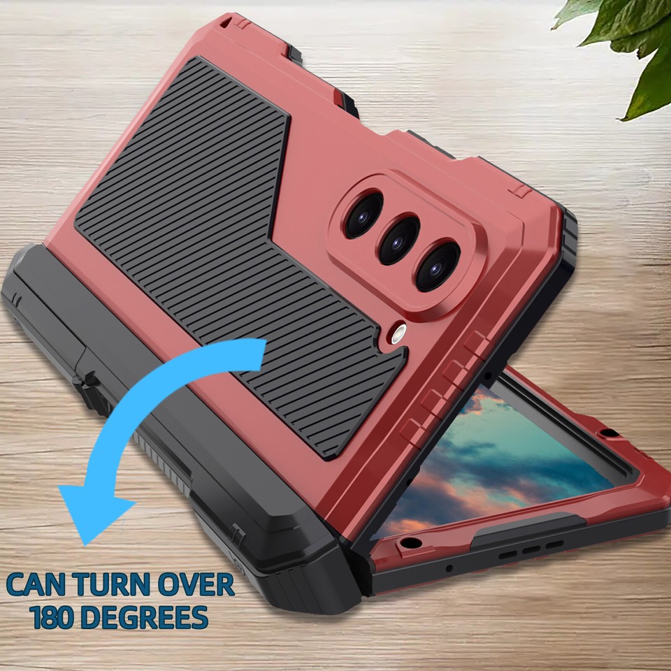 For Samsung Galaxy Z Fold7 6 5 4 Heavy Duty Rugged Metal Hinge ...
