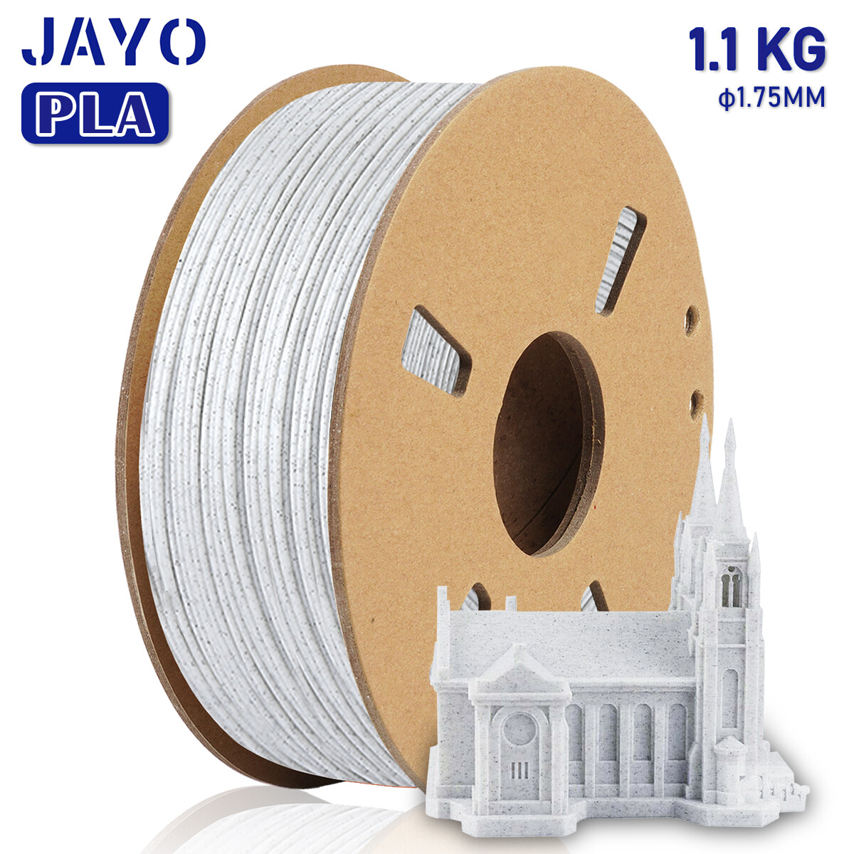 JAYO Marble PLA 1.75mm 1.1KG 3D Printer Filament Stone Pattern Texture ...