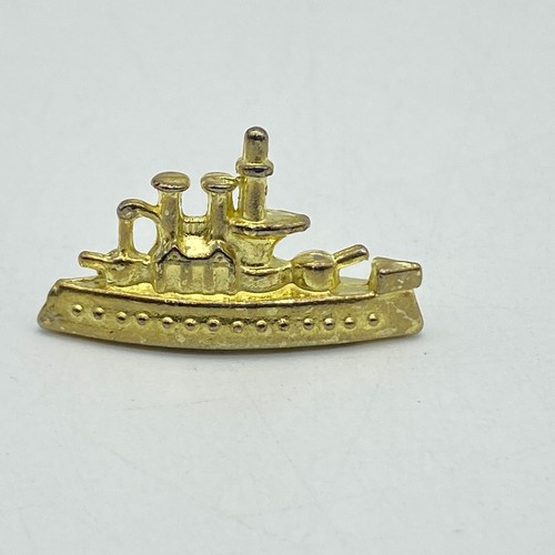 Monopoly Token Golden Ship Battleship Deluxe Edition 1995 Replacement ...