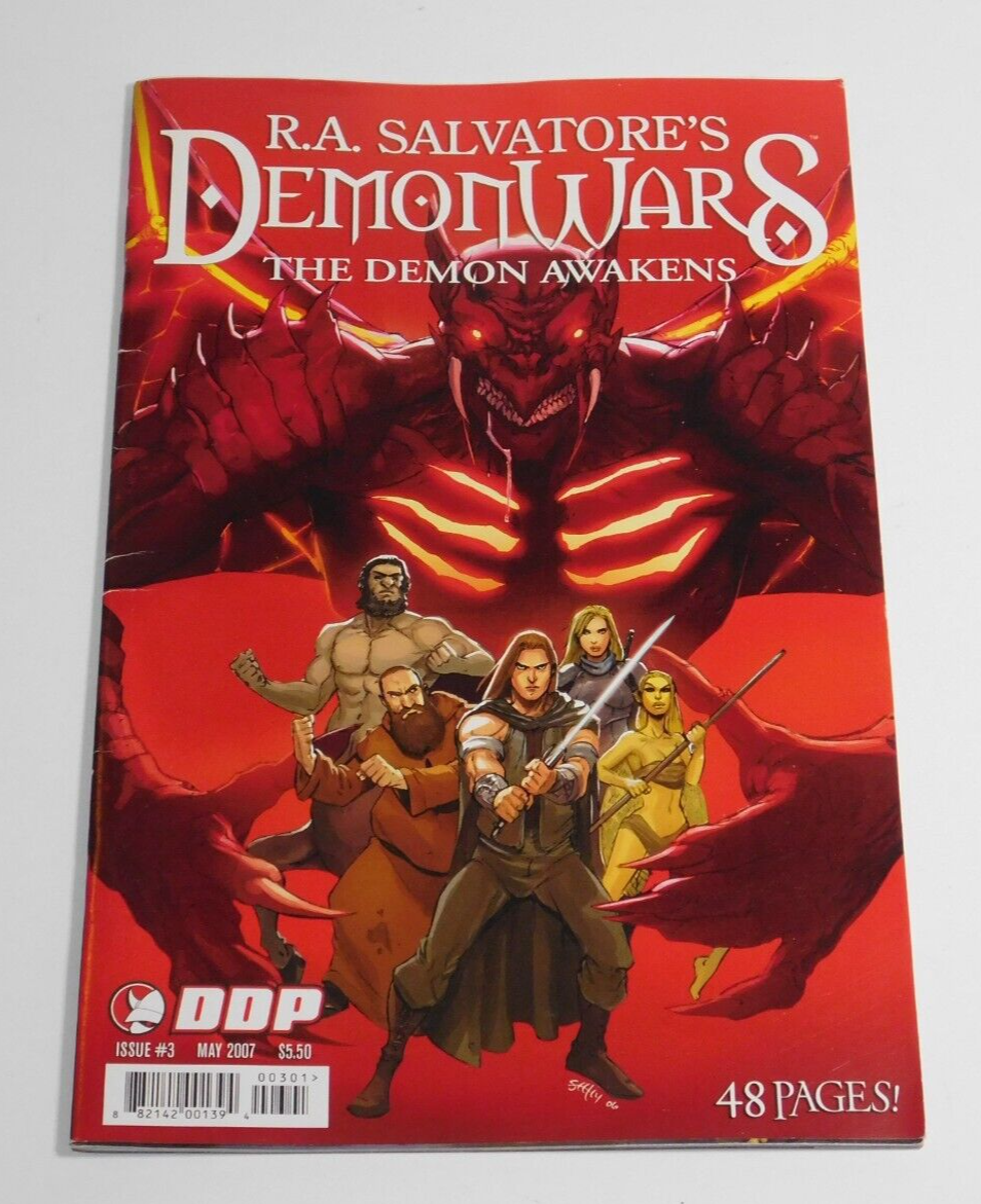 RA Salvatore's Demon Wars The Demon Awakens #3 DDP Comic 1st Print 2007 ...