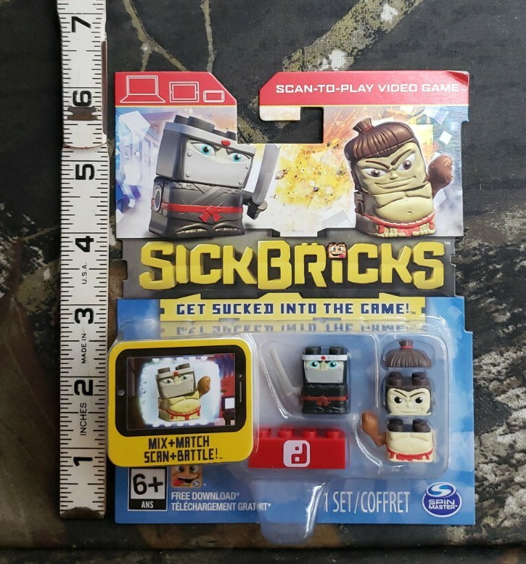 Spin Master Scan To Play Sick Bricks Action Figure E3 | eBay