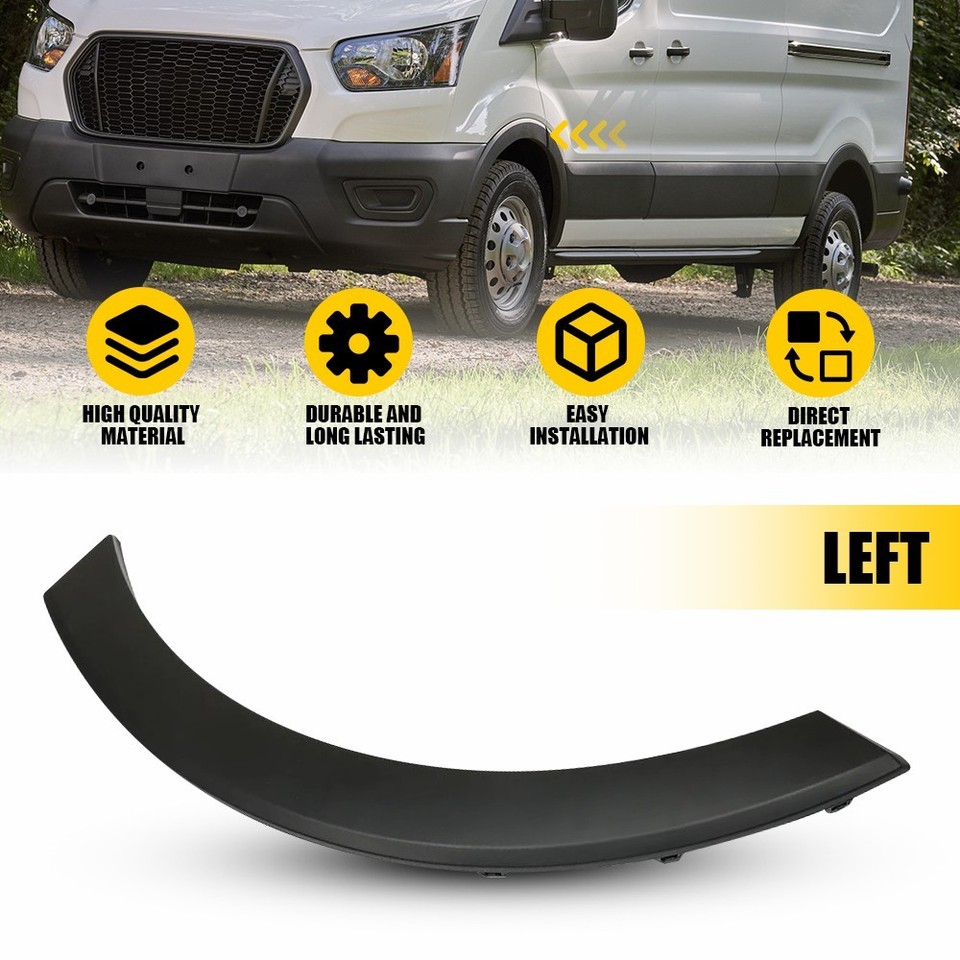 Front Left Fender Flare Wheel Well Arch Molding Trim For 2015-2024 Ford ...